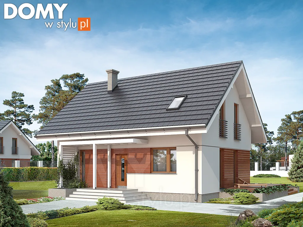 Projekt domu ANKA - 111.85 m² - DOMY w Stylu