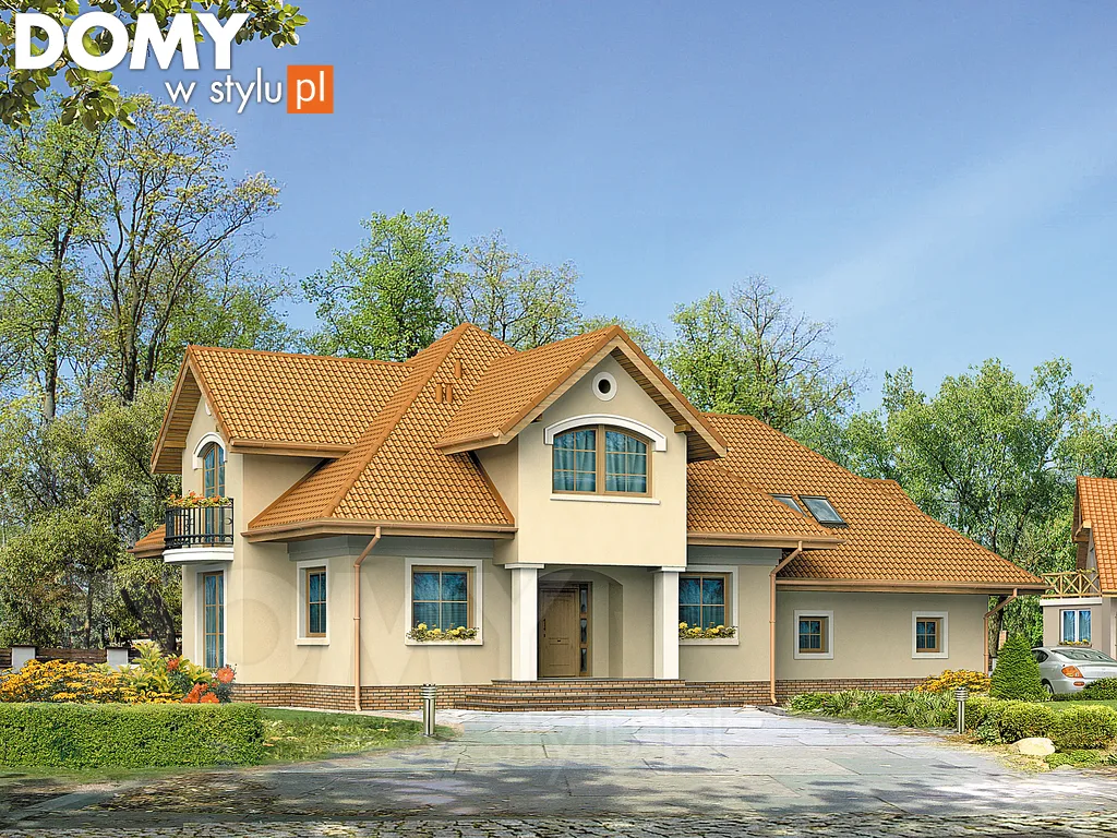 Projekt domu BACHUS 6 - 229.80 m² - DOMY w Stylu