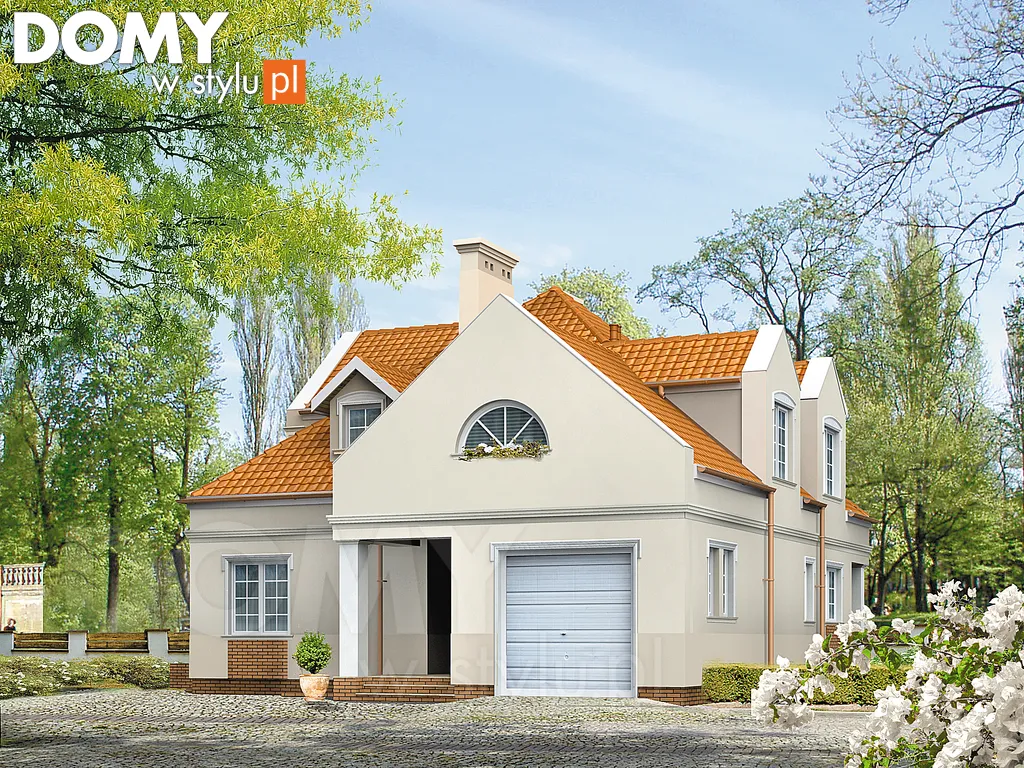 Projekt domu KLASYK - 158.40 m² - DOMY w Stylu